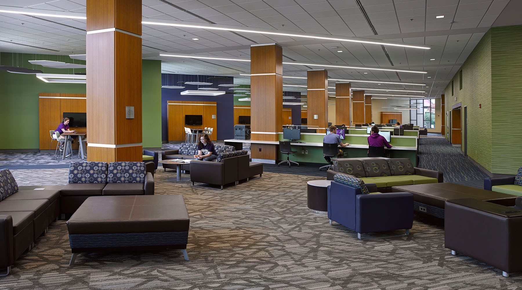 University of Evansville Bower-Suhrheinrich Library Renovation | Work ...