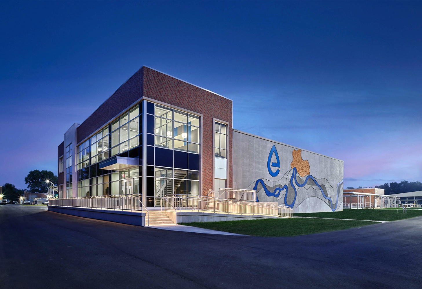 Evansville Water & Sewer Utility East Waste Water Plant Admin Building ...