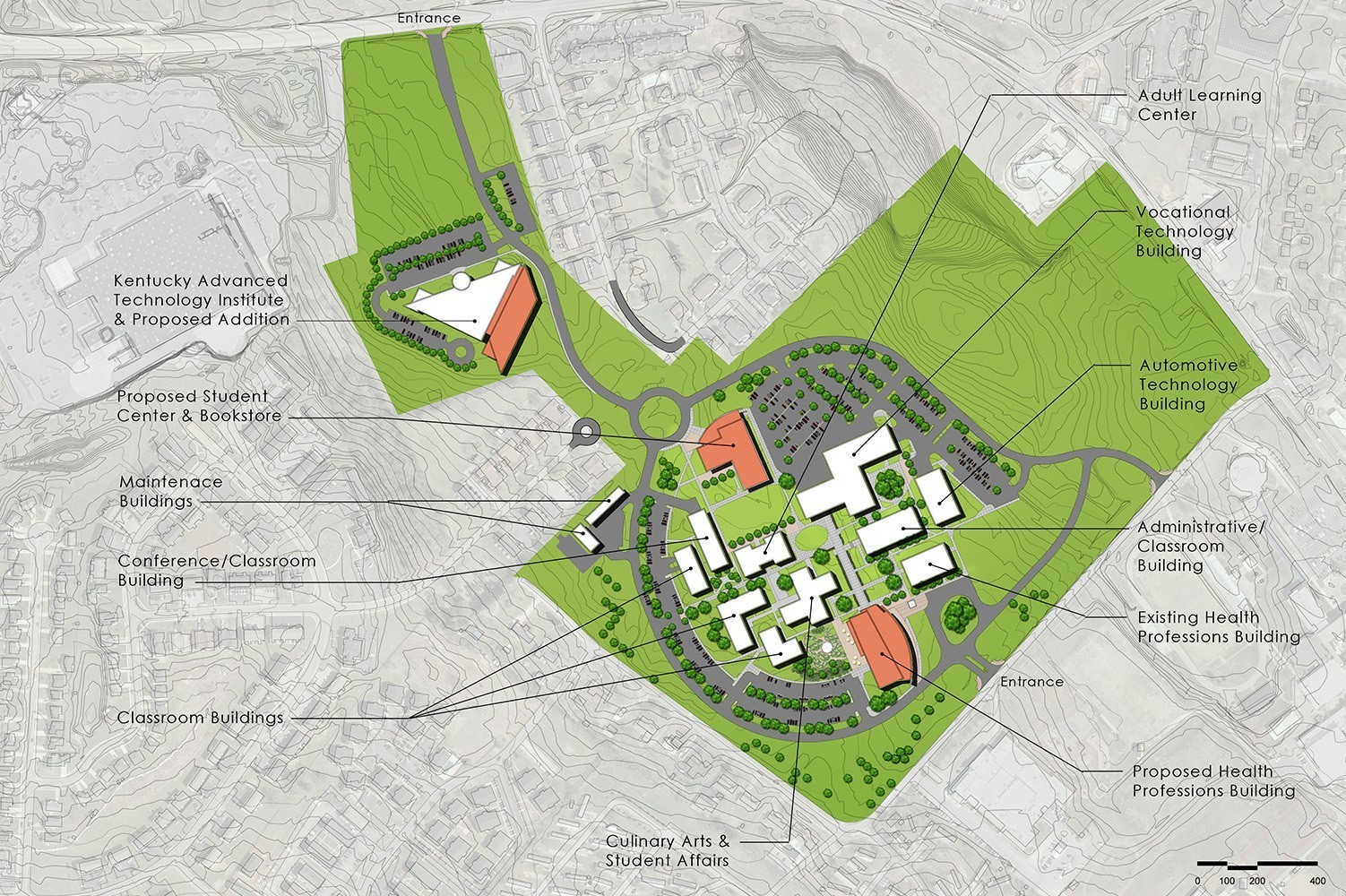 Southcentral KY Community & Technical College Campus Master Plan | Work ...