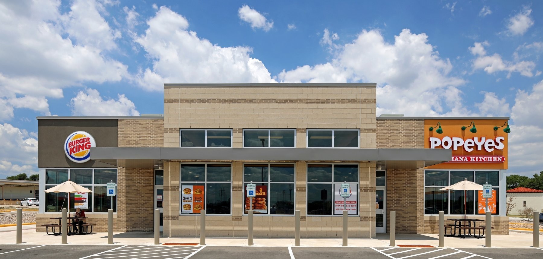 Burger King / Popeyes Prototype at JBSA-Fort Sam Houston | Work | Hafer