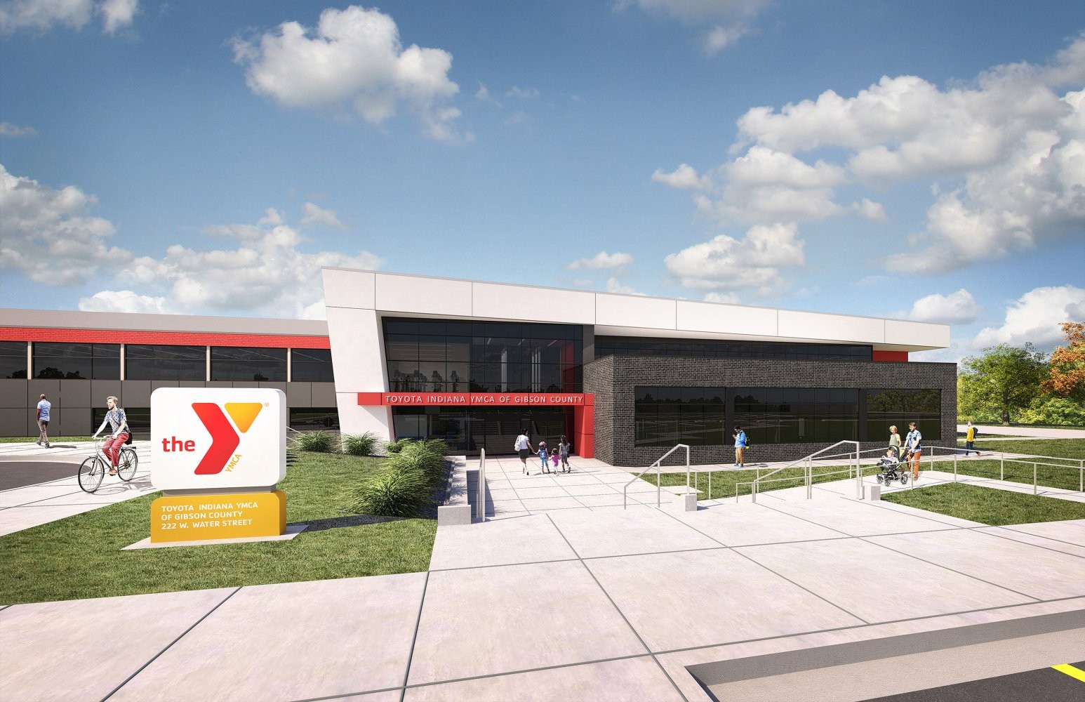 Toyota Indiana YMCA of Gibson County | Work | Hafer