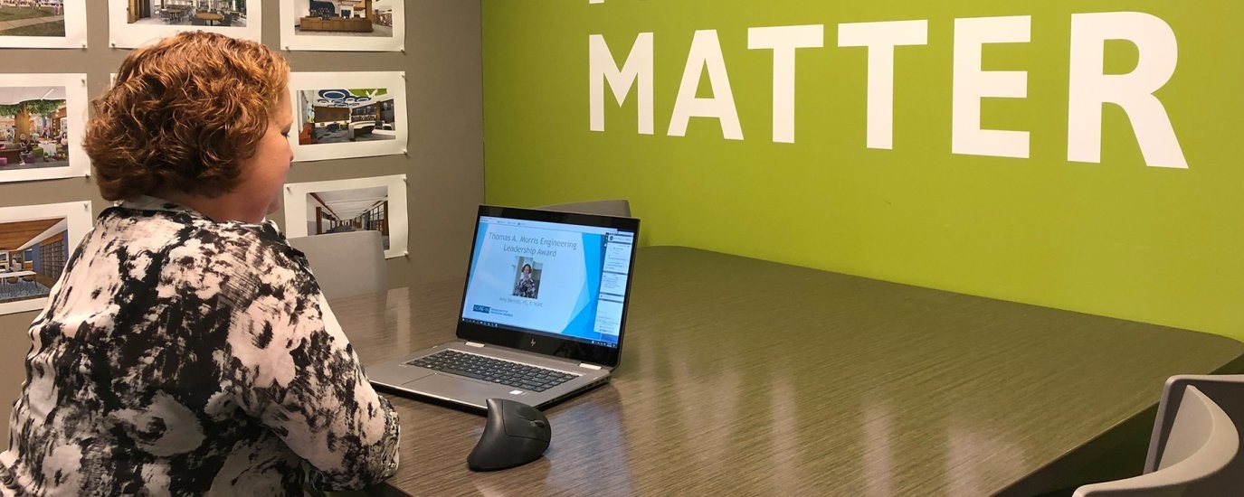 Barrett Wins NSPE-IN Leadership Award | News | Hafer